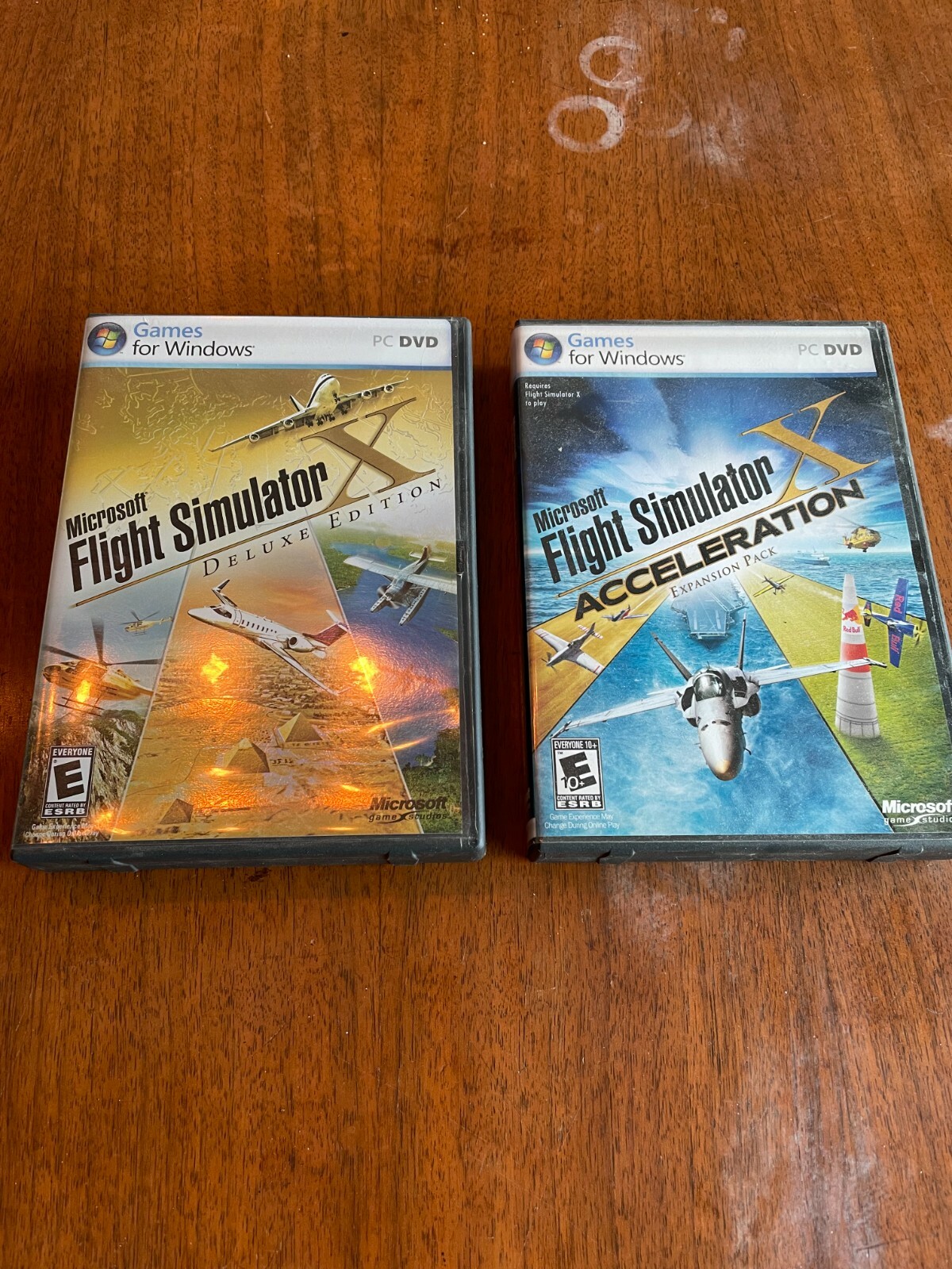 Microsoft Flight Simulator X & Acceleration Expansion Pack Bundle | eBay