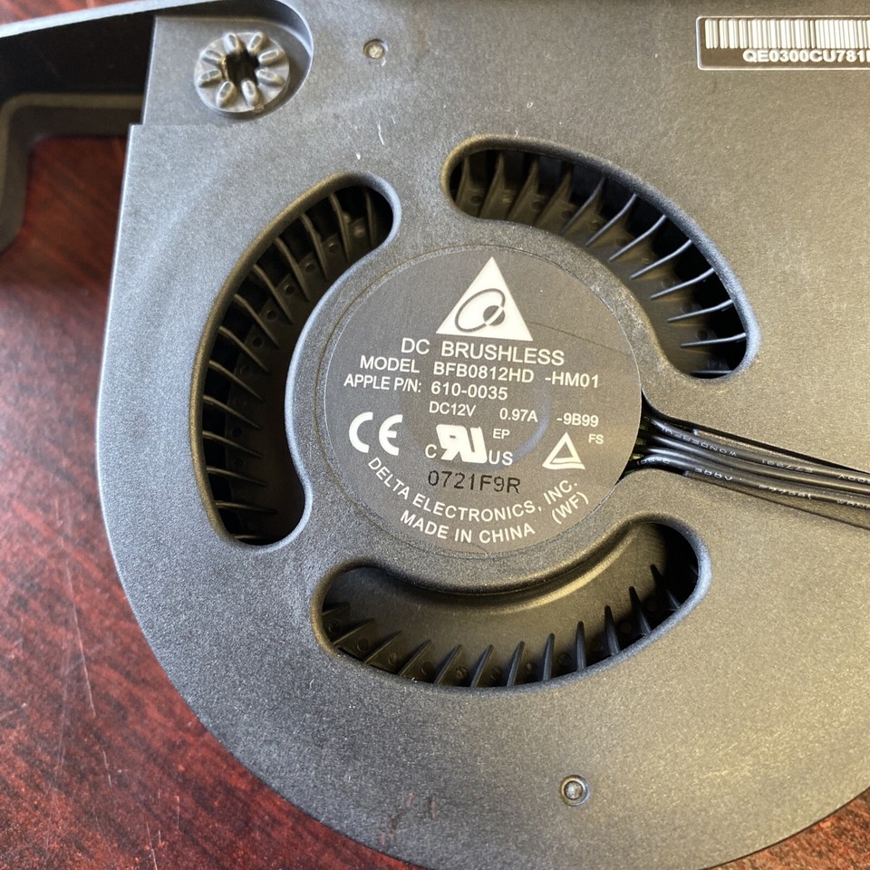 Delta Electronics Apple iMac Fan BFB0812HD | eBay
