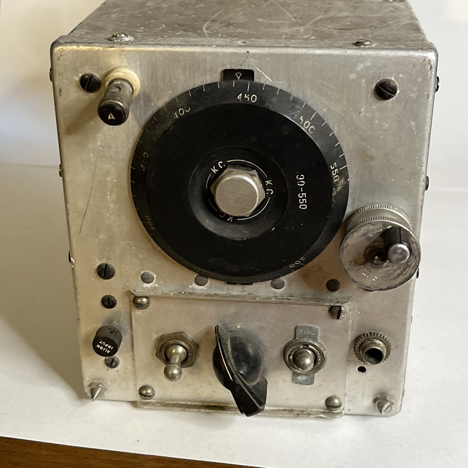 Old vintage radio used super rare does not work RCA allied radio amp ...