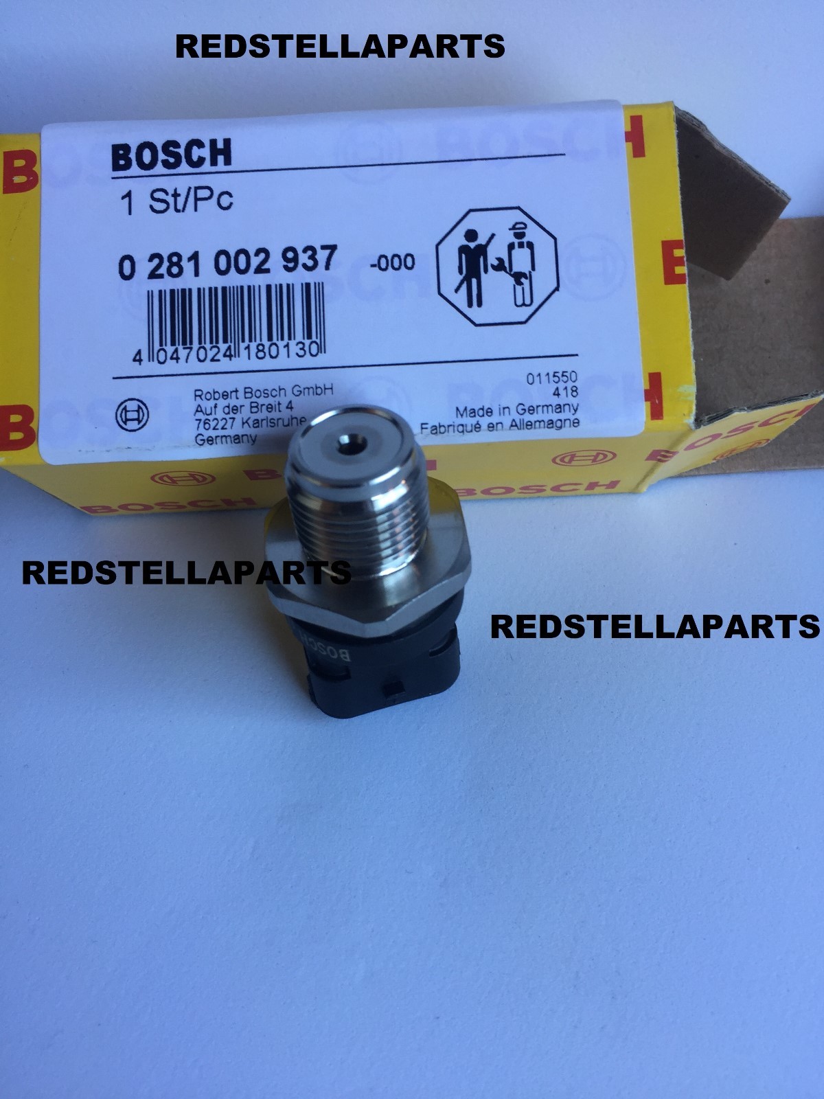 BOSCH FUEL PRESSURE SENSOR ALFA ROMEO GIULIETTA 2.0JTDM GT 1.9JTD MITO ...