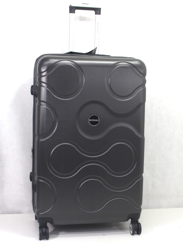 XL Large Suitcase 4 Wheel MEDIUM Lightweight ABS Hard Shell Luggage ...