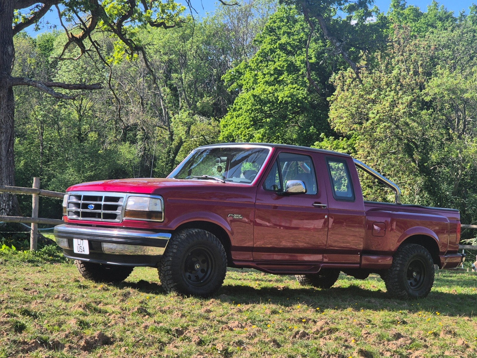 1994 F150 Flareside 4x2 Supermarket XLT 5.0l EFI V8 Auto - UK American Cars