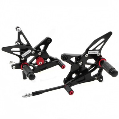 For NINJA ZX6R 19-23 Rear Set Footpeg Foot Rest Brake Shift Pedal Lever ...