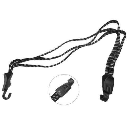 Useful Cord Rope Bike Rubber Stretch 1pc Bicycle-Luggage Black +White Bungee | eBay UK