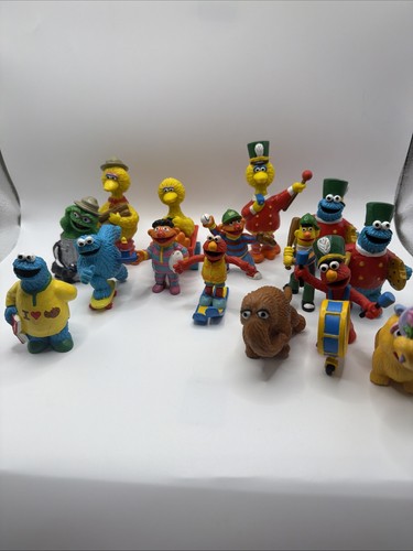 Sesame Street Figures Muppets Applause PVC Lot Of 15 | eBay