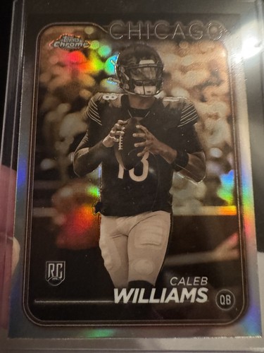 Topps Chrome NFL 2024 Caleb Williams 8 Cards, 1974 Xfractor / Refractor ...