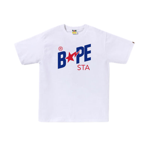 BAPE Colors Bape Sta T-Shirt White | eBay