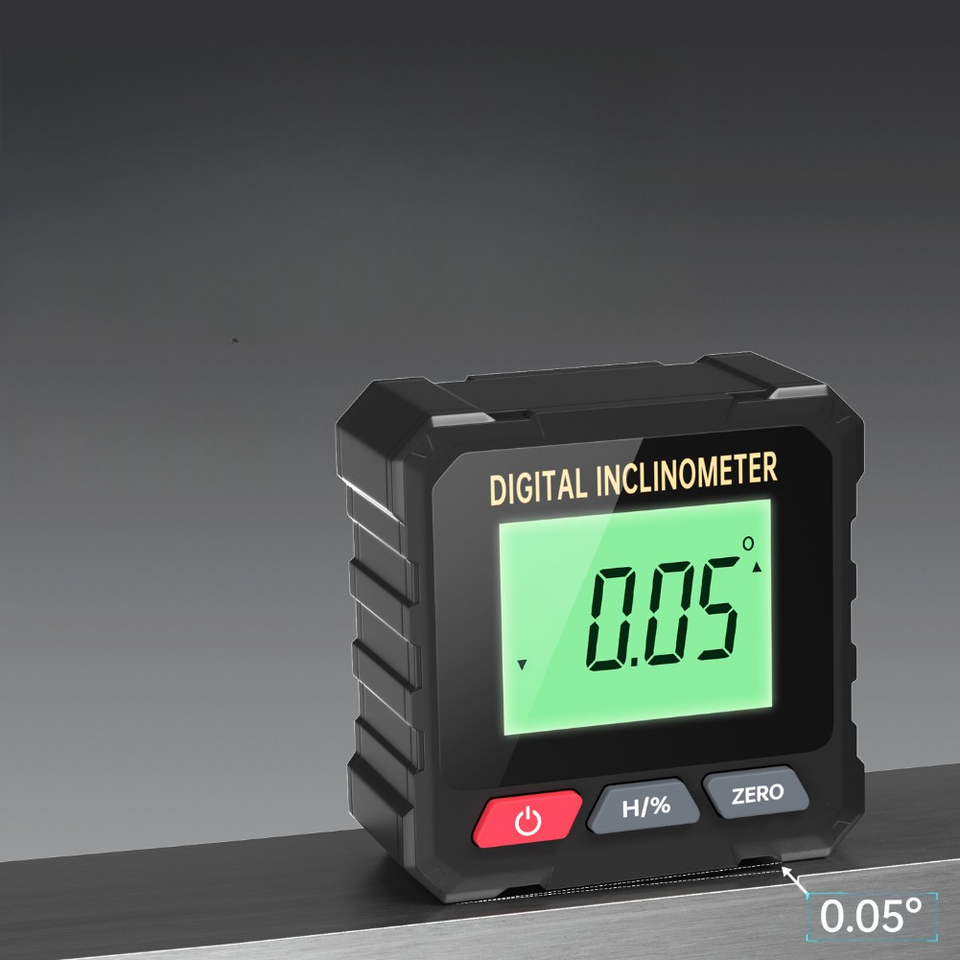 Angle Measuring Instrument Digital Inclinometer Dual Measurement Modes ...
