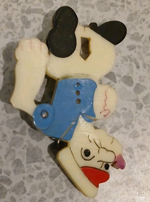 Good Example Vintage 1930's/ 40's Popeye The Sailor Celluloid Pin ...