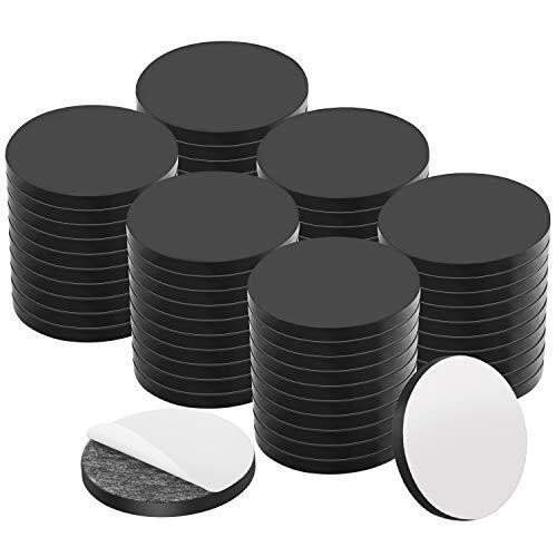 60 Pcs Round Small Magnetic Stickers with Adhesive Backing for Diy ...