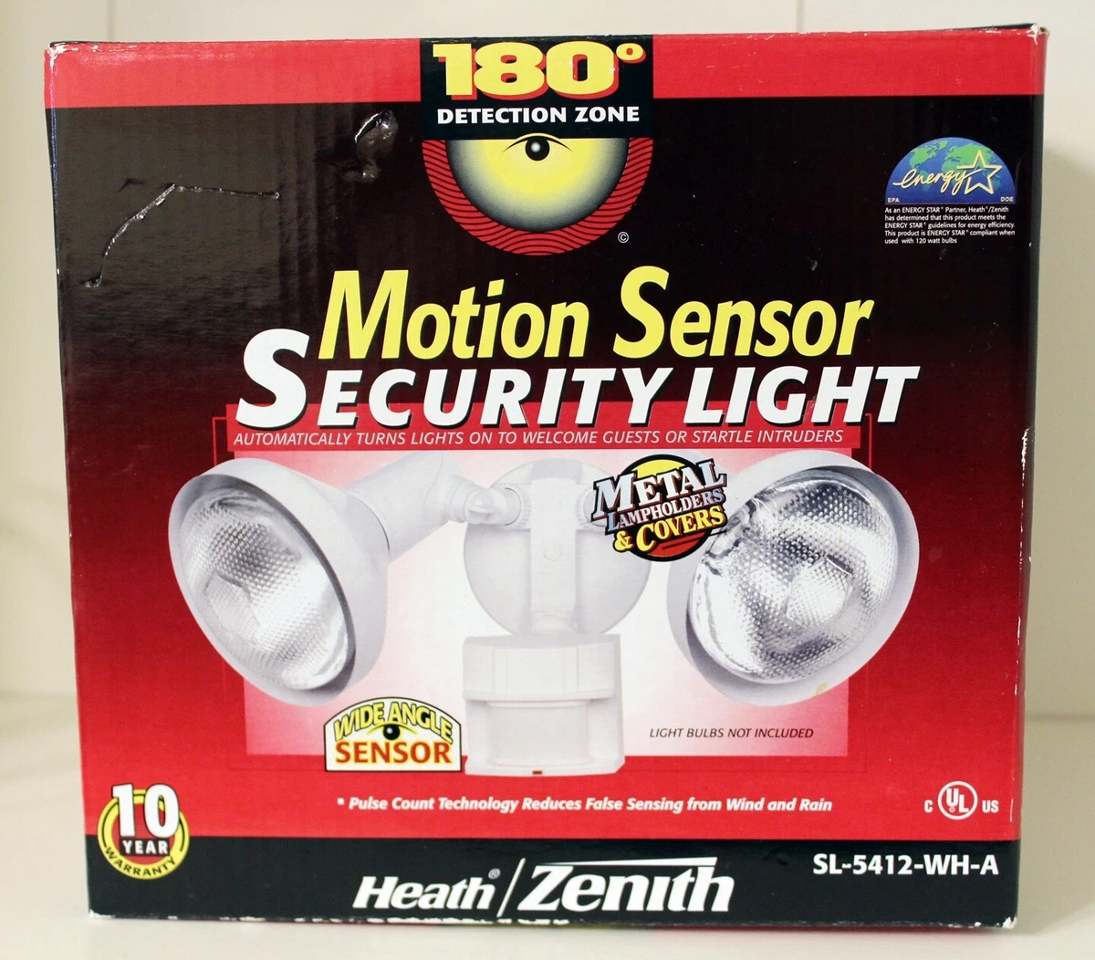 Heath Zenith Motion Sensor Light Control Model Sl 5412 | Shelly Lighting