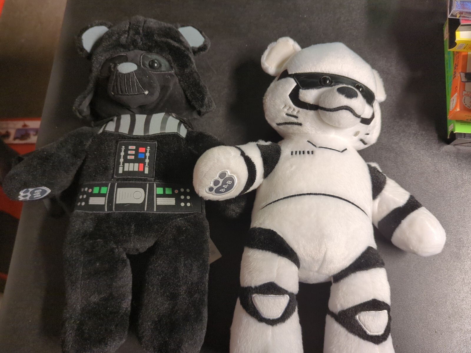 Build-A-Bear Workshop Star Wars Darth Vader & Storm Trooper Stuffed ...