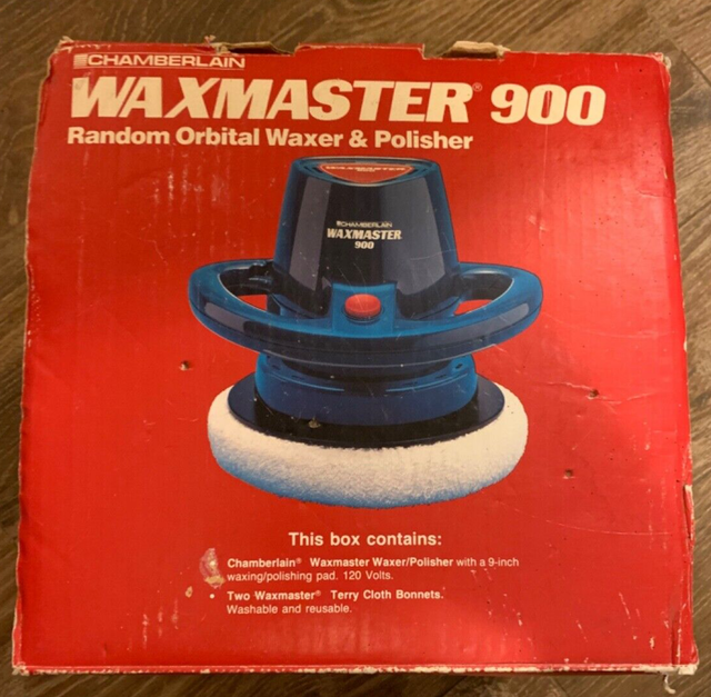 Chamberlain Waxmaster 900 Random Orbital Car Buffer Polisher Model 900w ...