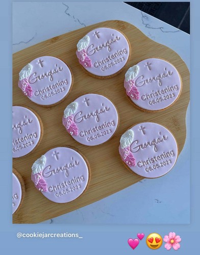 Christening cross cookie stamp fondant embosser baptism cookie ...