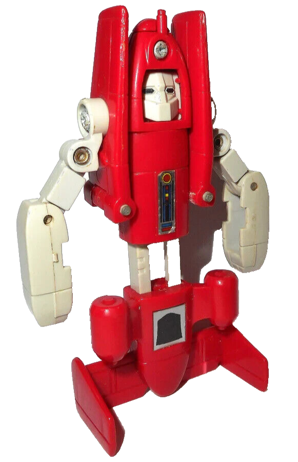 Transformers 1985 vintage POWERGLIDE 100% Complete generation 1 one red ...