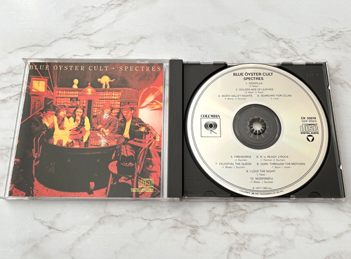 Blue Oyster Cult Spectres CD 1ST USA PRESS! Columbia CK 35019 Godzilla ...