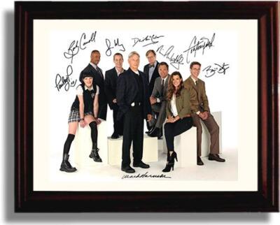 Unframed NCIS Autograph Promo Print - NCIS Cast | eBay
