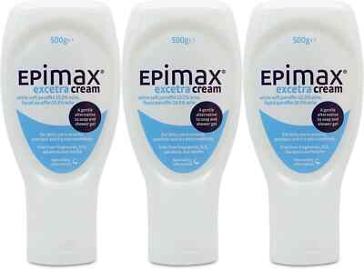 3 Epimax Excetra Cream 500g Eczema - Moisturising Skincare Dry Skin Ex ...