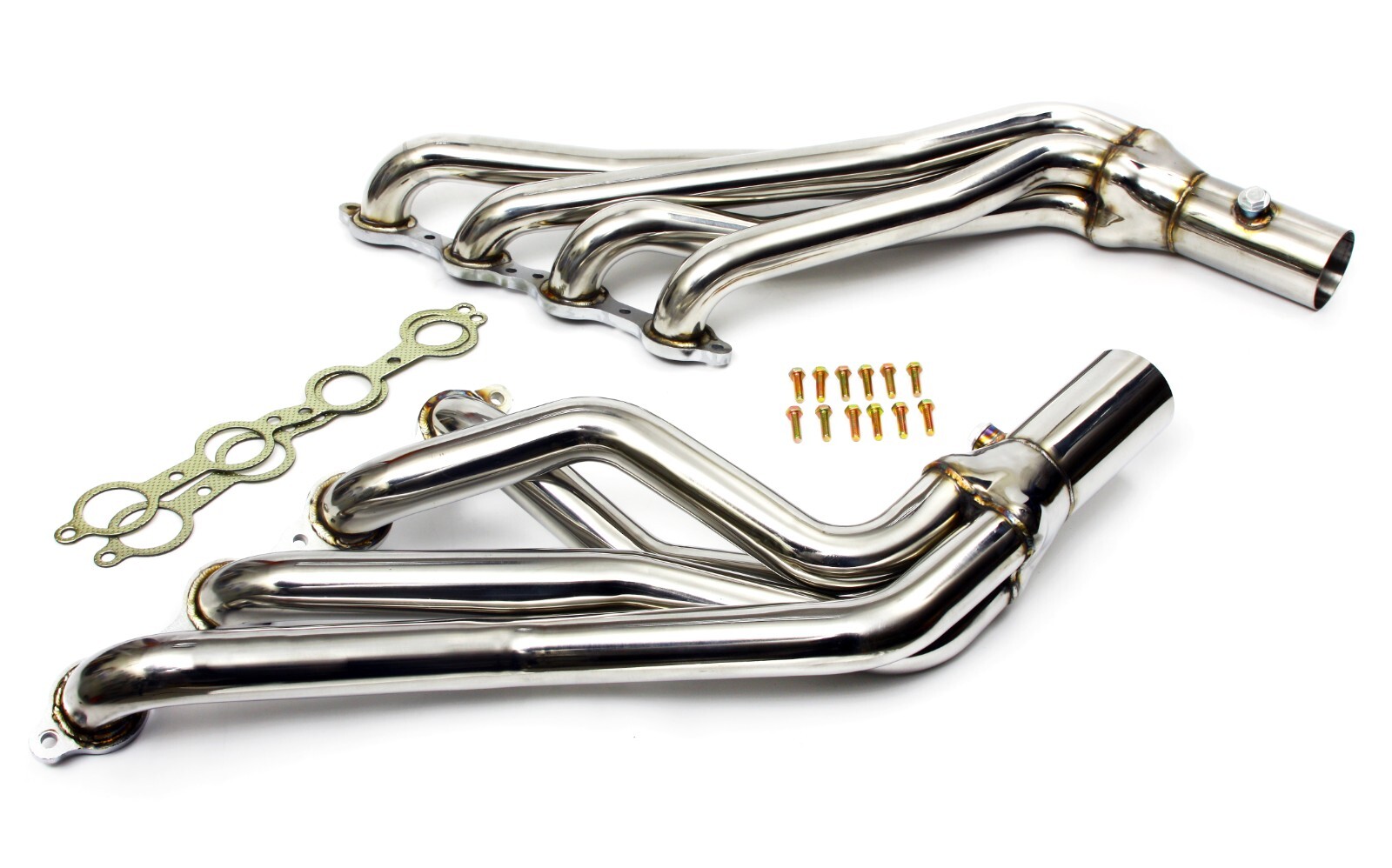 Long Tube Headers for 1999-2006 Chevy GMC Silverado Sierra 4.8L 5.3L 6 ...