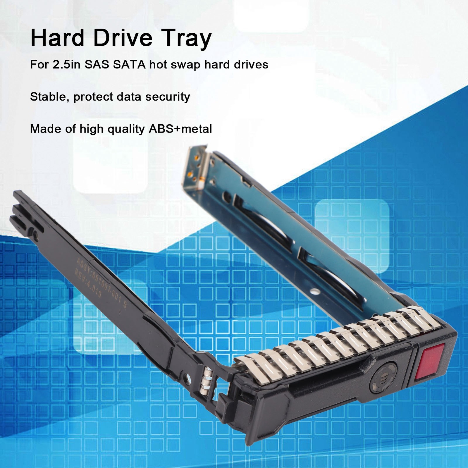 Hard Drive Tray Good Stability 2.5in SAS HDD Tray Caddy Hard Drive Adap ...