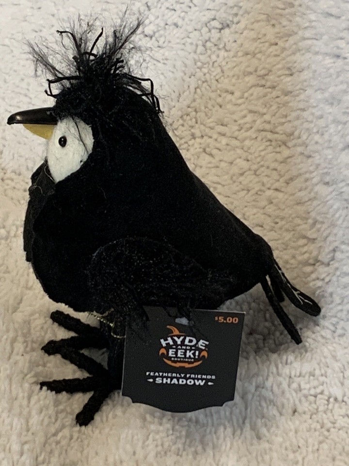Target Hyde & Eek Raven Bird, Halloween 2023 SHADOW Fabric Bird New ...