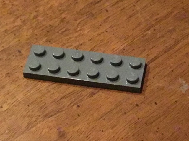 LEGO 2x6 Brick - 10 Pcs - EUC - (Brick, Tile) dark gray | eBay