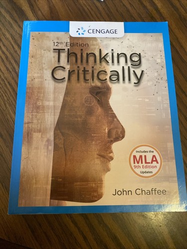 Mindtap Course List Ser.: Thinking Critically by John Chaffee 12th Edition | eBay