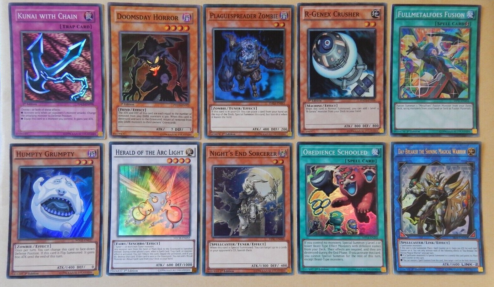 9 SUPER RARE + 1 ULTRA RARE 1st EDITION YU-GI-OH GAME CARDS | eBay UK