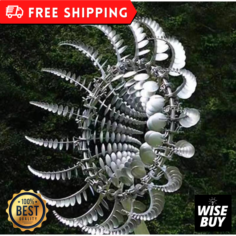 Unique Magical Metal Windmill Outdoor Wind Spinners Wind Collectors ...