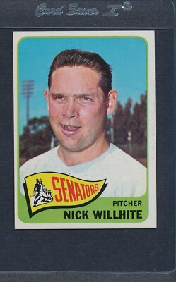 1965 Topps #284 Nick Willhite Senators EX *6962 | eBay