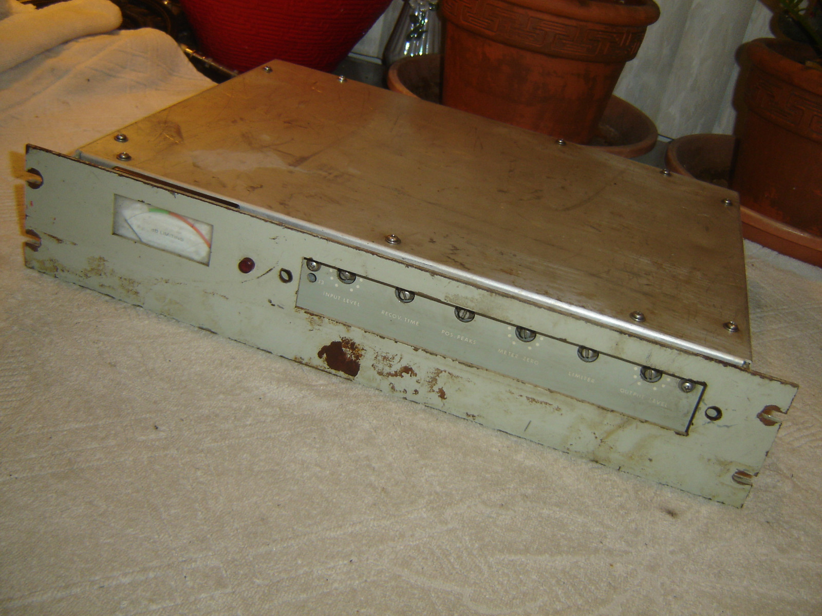 Harris, Gates, Solid Statesman Limiter, Compressor, Vintage Rack, As Is ...