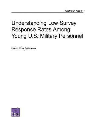 Understanding Low Survey Response Rates among Young U. S. Military ...