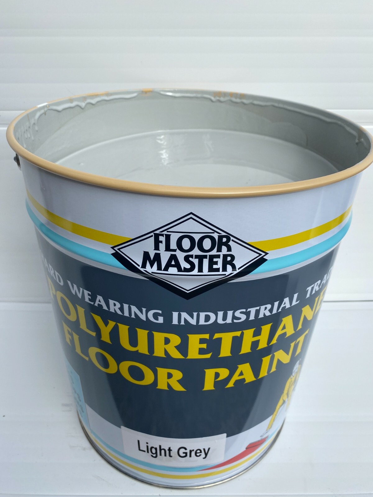 LIGHT GREY HARD WEARING GARAGE FLOOR PAINT - FACTORY - WAREHOUSE 20LTR ...