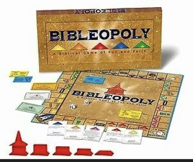 Bibleopoly Christian Faith Bible Monopoly Game for 2 to 6 Players ...