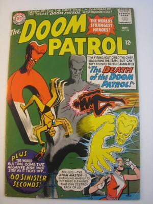 SILVER AGE DC COMIC ... DOOM PATROL # 98 VF+ | eBay