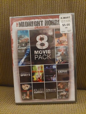8-Movie Pack Midnight Horror Collection V.1 96009793999| eBay