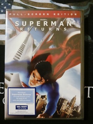 Superman Returns DVD, 2006, Full Screen Edition Brand New & Factory ...