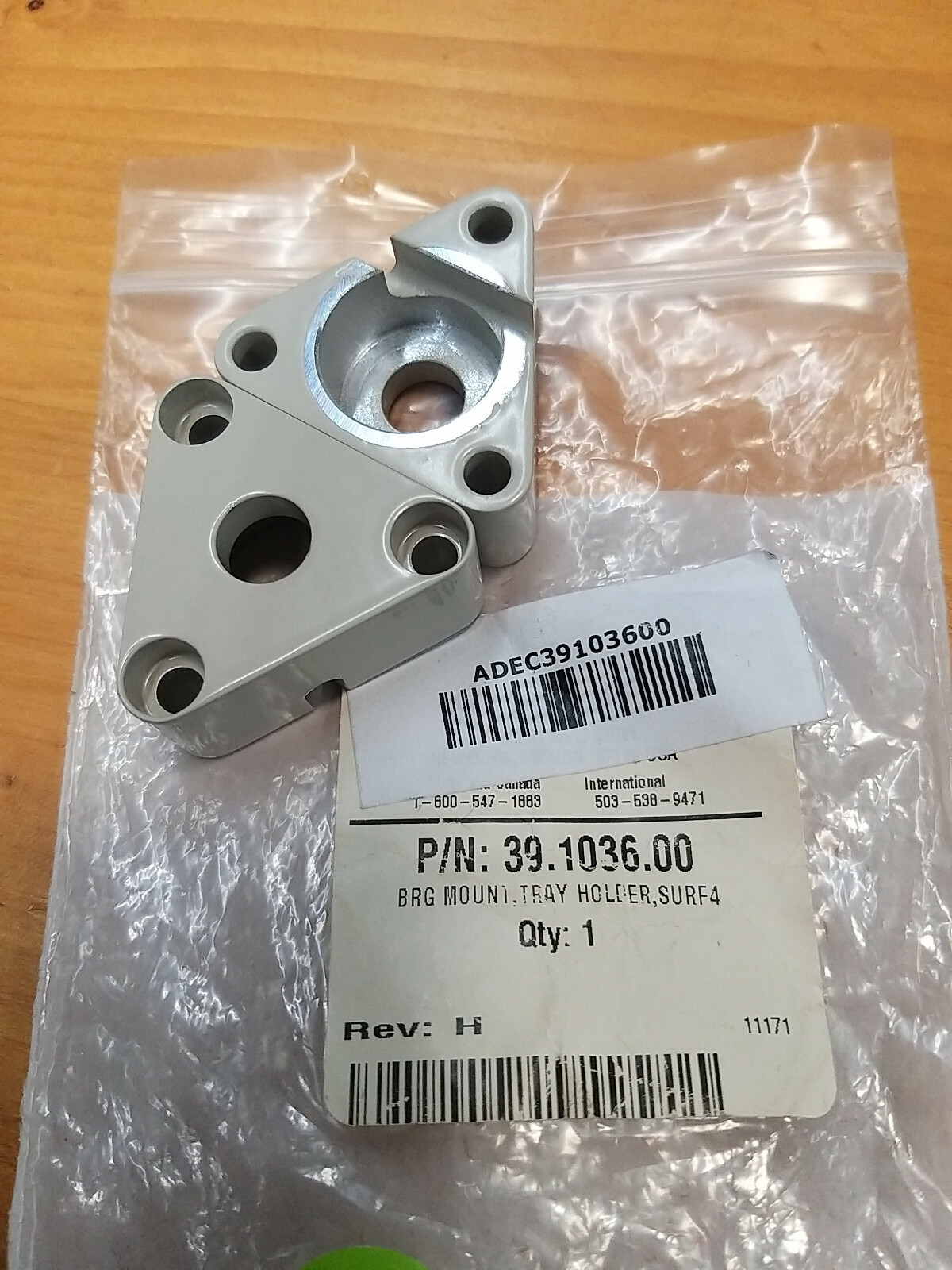 ADEC 39.1036.00 Brg Mount Tray Holder Surf 4 | eBay