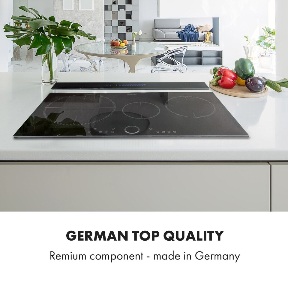 Induction Hob 80 cm 3 Ring Glass Ceramic Electric Induction Range ...