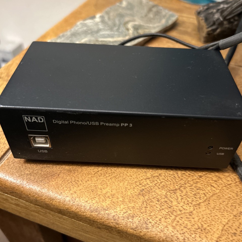 Sound Lab DLP-12S Belt Drive Turntable Vinyl LP Record DJ Deck & NAD ...