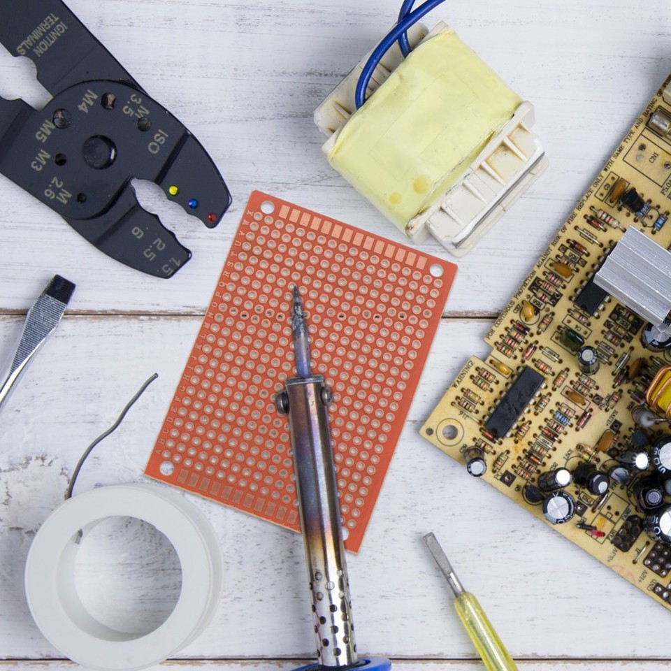Welding Learning Kit Plastic Components Soldering Practice Board For ...