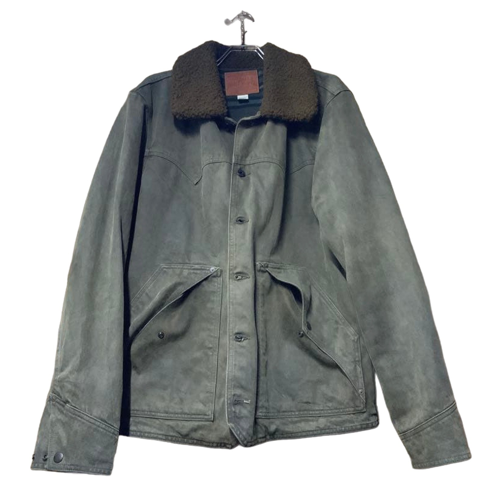 RRL Shearling Collar Western Ranch Jacket L Ralph Lau… - Gem