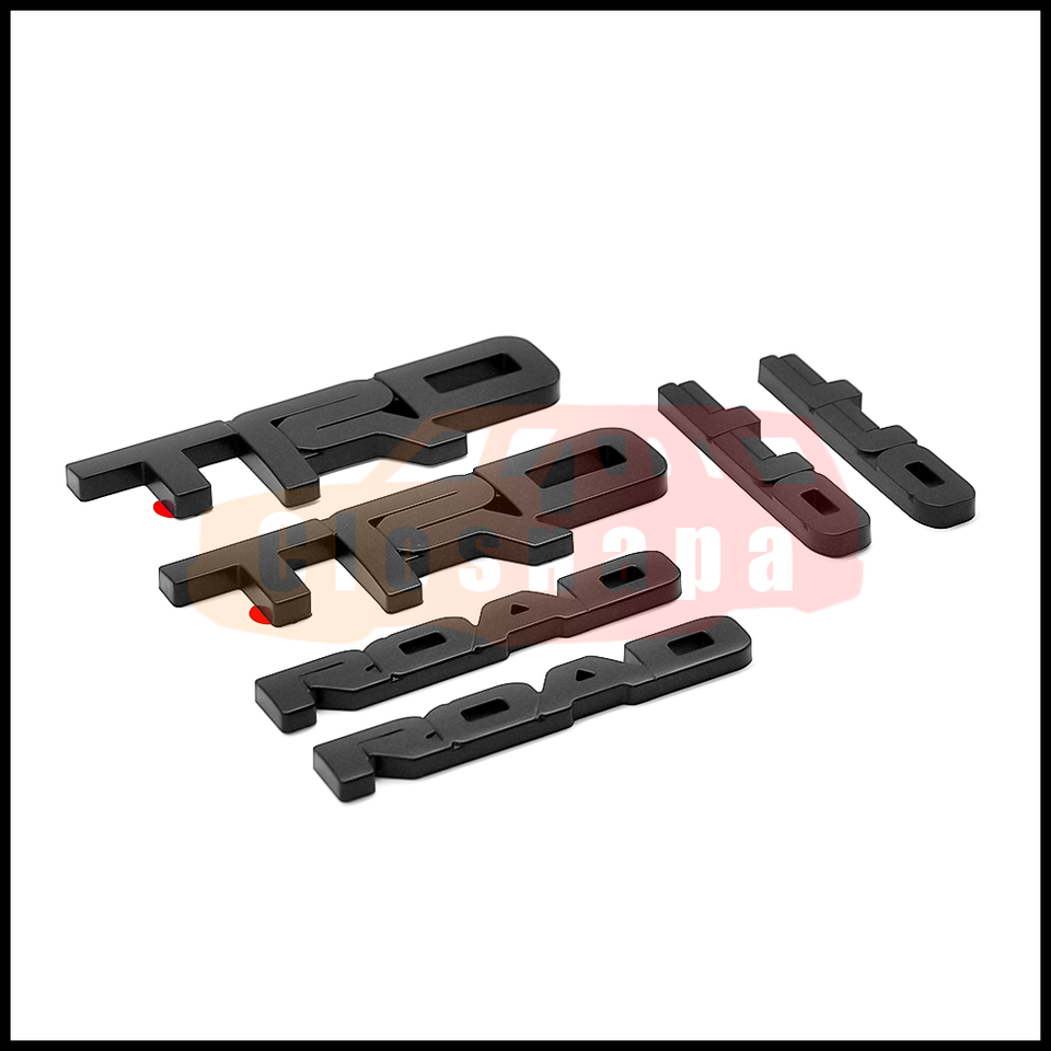 Side Overlay Emblem Letter Badges For 4Runner Off Road 2014-2024 Left ...