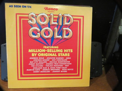 SOLID GOLD " VARIOUS " LP RONCO RECORDS R2160 | eBay