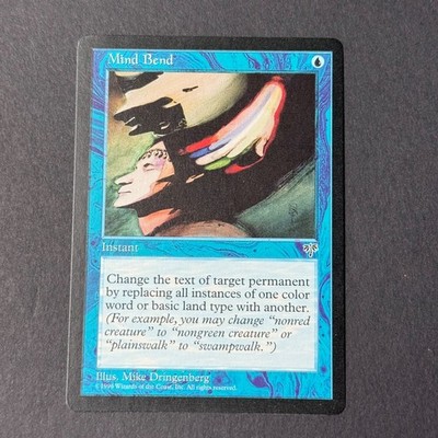 MTG Mind Bend Mirage Regular Magic The Gathering | eBay