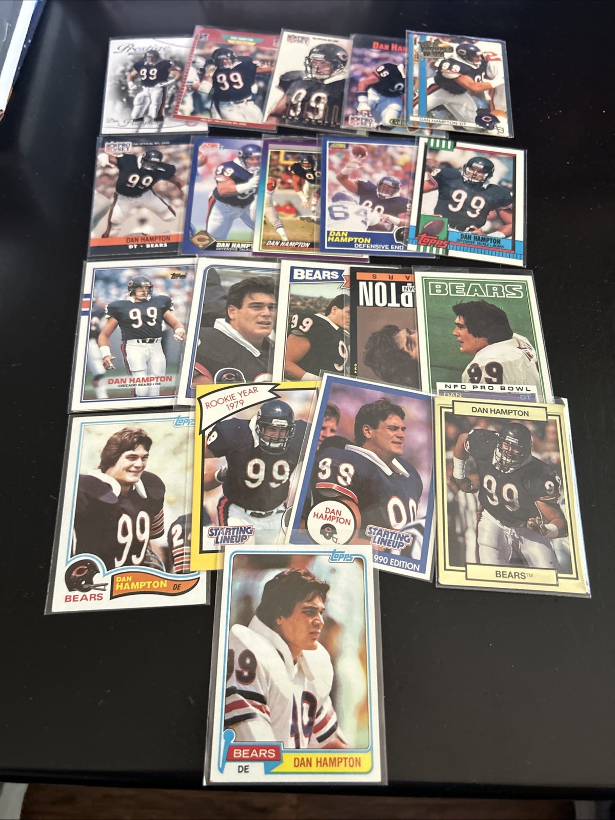 20 Different DAN HAMPTON Cards HOF 1981-2023 Rookie Starting Line Up ...