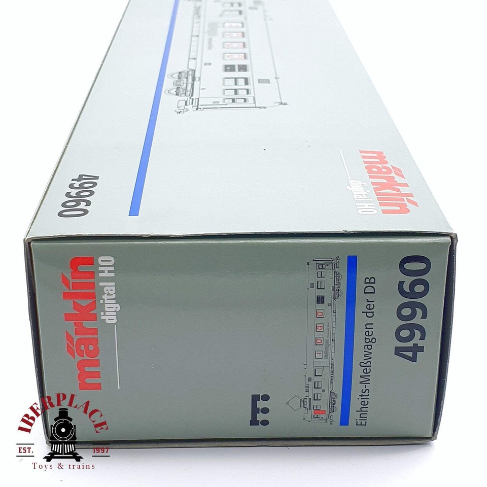 ♻️ 2.Hand - Märklin 49960 Lokomotive 🚂 Messwagen DB 1:87 Spur H0 #E42 ...