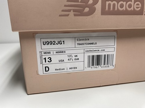 Joe Freshgoods x New Balance 992 Aged Well Size 13 - U992JG1 | eBay