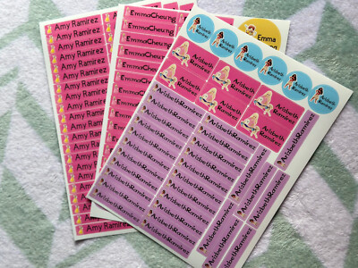 Personalized name labels stickers (70 Sticker) . Free Shipping | eBay