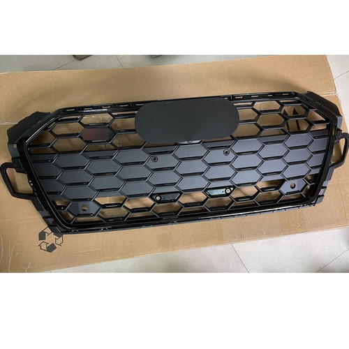 For Audi A5 2021-2024 Front Upper Grille Honeycomb Black Upgrade S5 ...